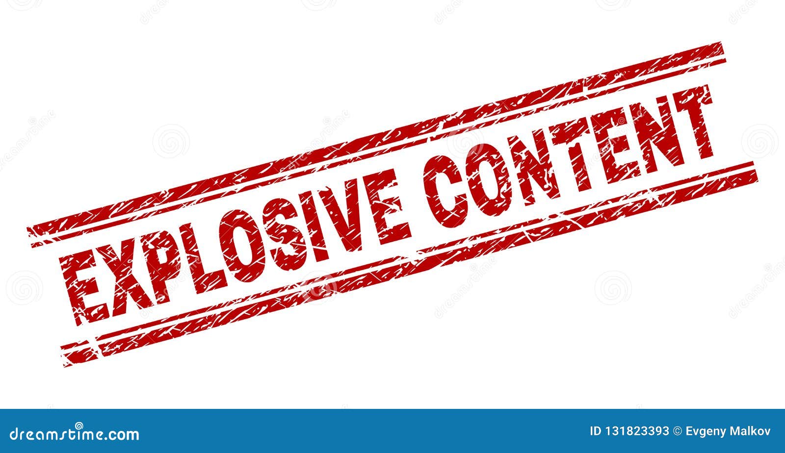 Grunge Textured EXPLOSIVE CONTENT Stamp Seal Stock Vector ...