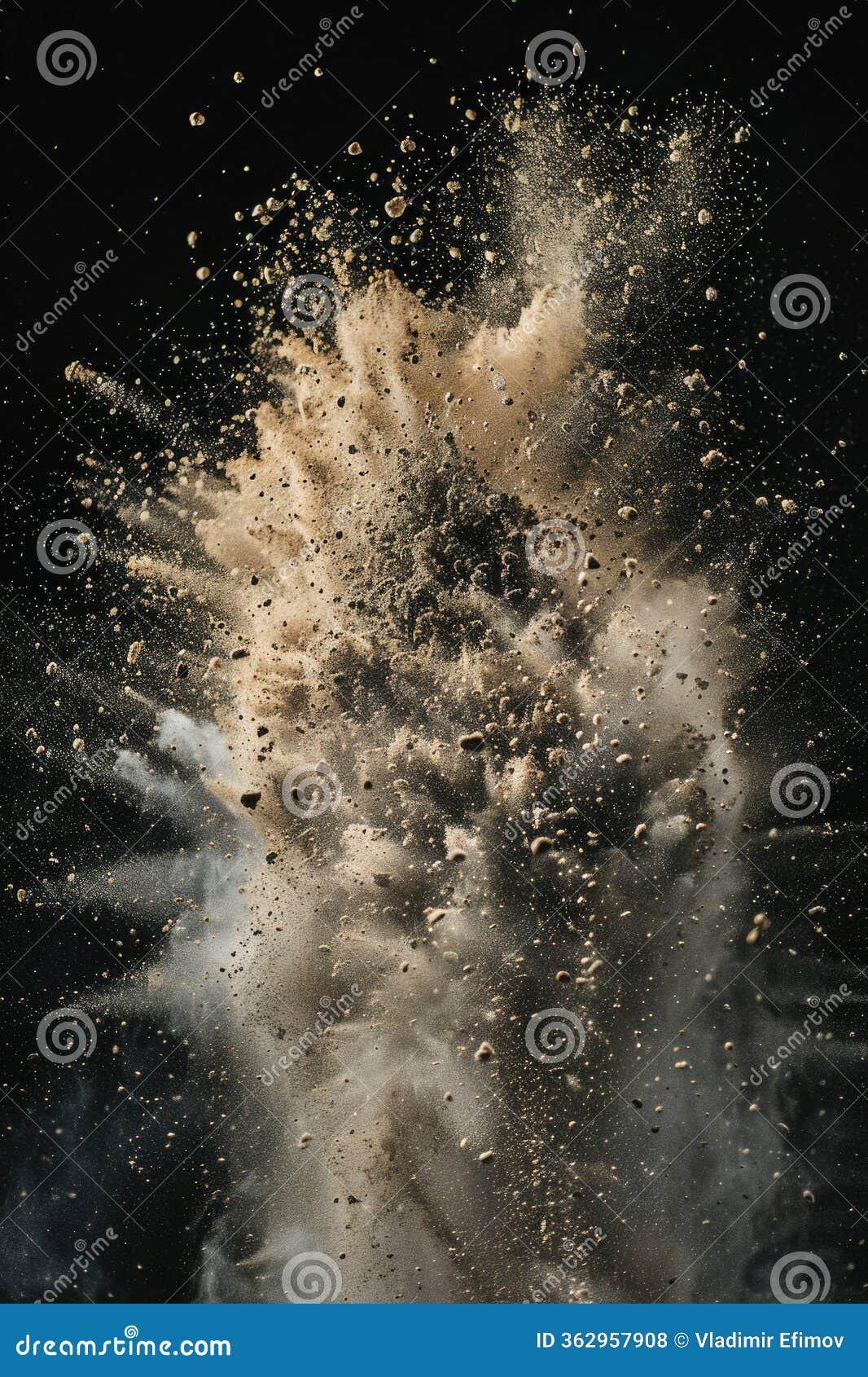 Explosive Dust stock photo. Image of investigation, explosion - 362957908