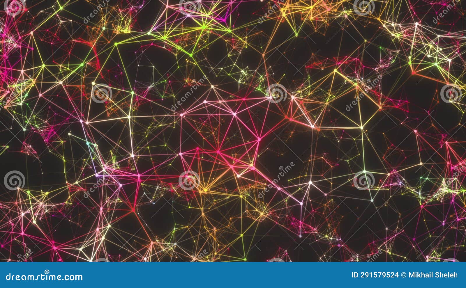 Explosive Expansion of a Sphere of Plexuses of Multi-colored Dots and ...