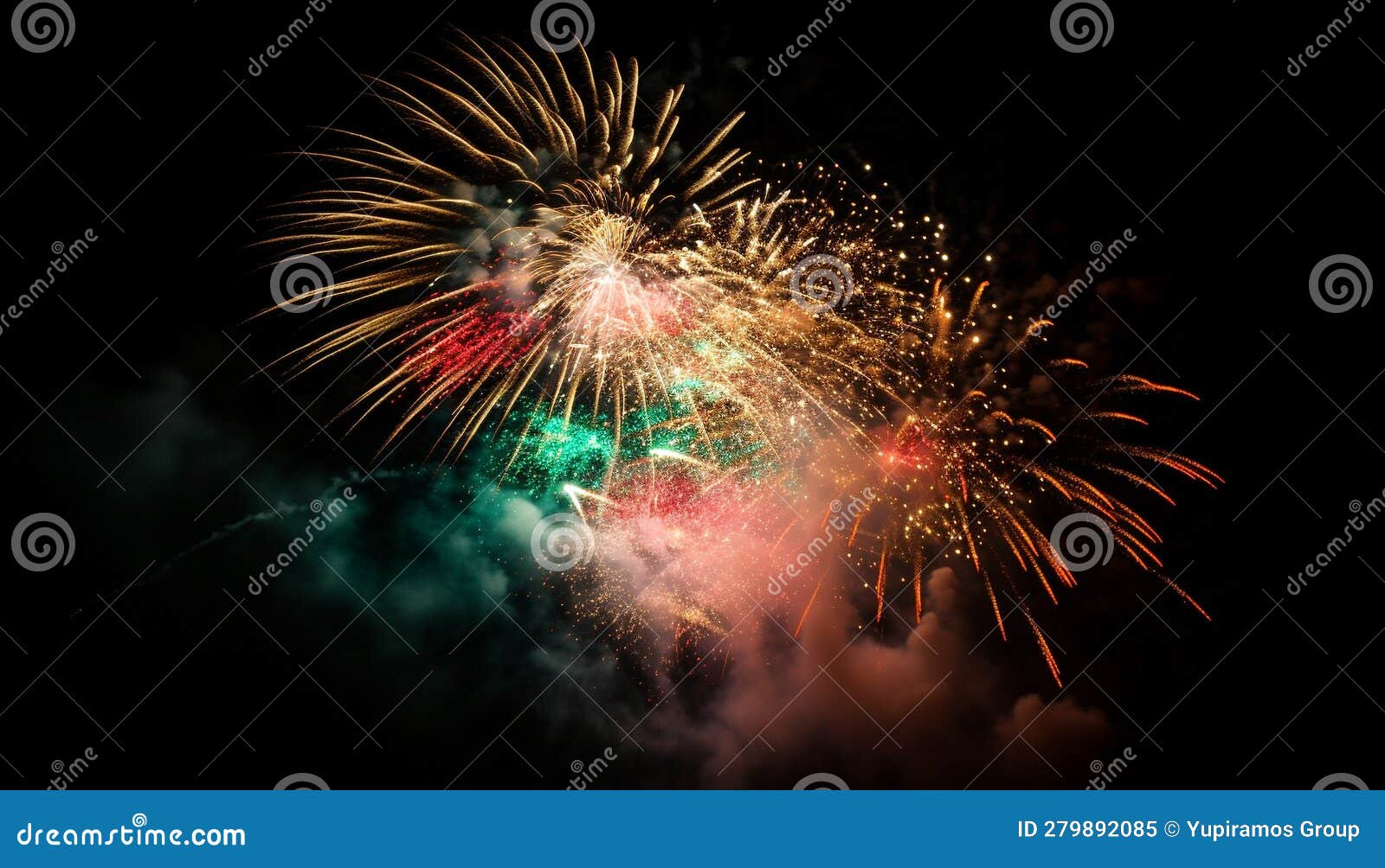 Explosive Firework Display Ignites Vibrant Celebration on Fourth of ...