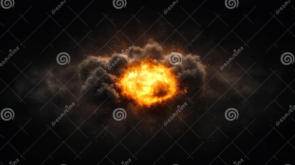 Explosive Firework Element Collection for Exciting Visual Effects Stock ...