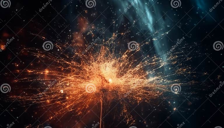 Explosive Fireworks Ignite Vibrant Celebration of Fourth of July Joy ...