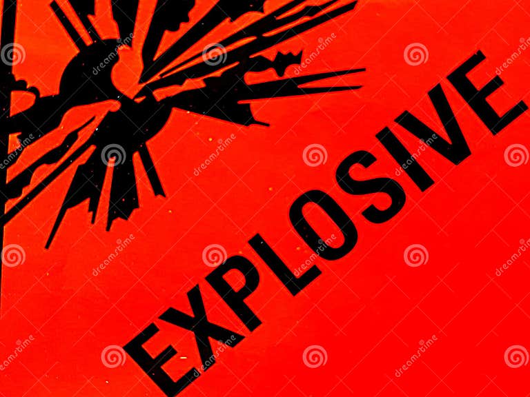 Explosive flammable stock illustration. Illustration of batteries ...