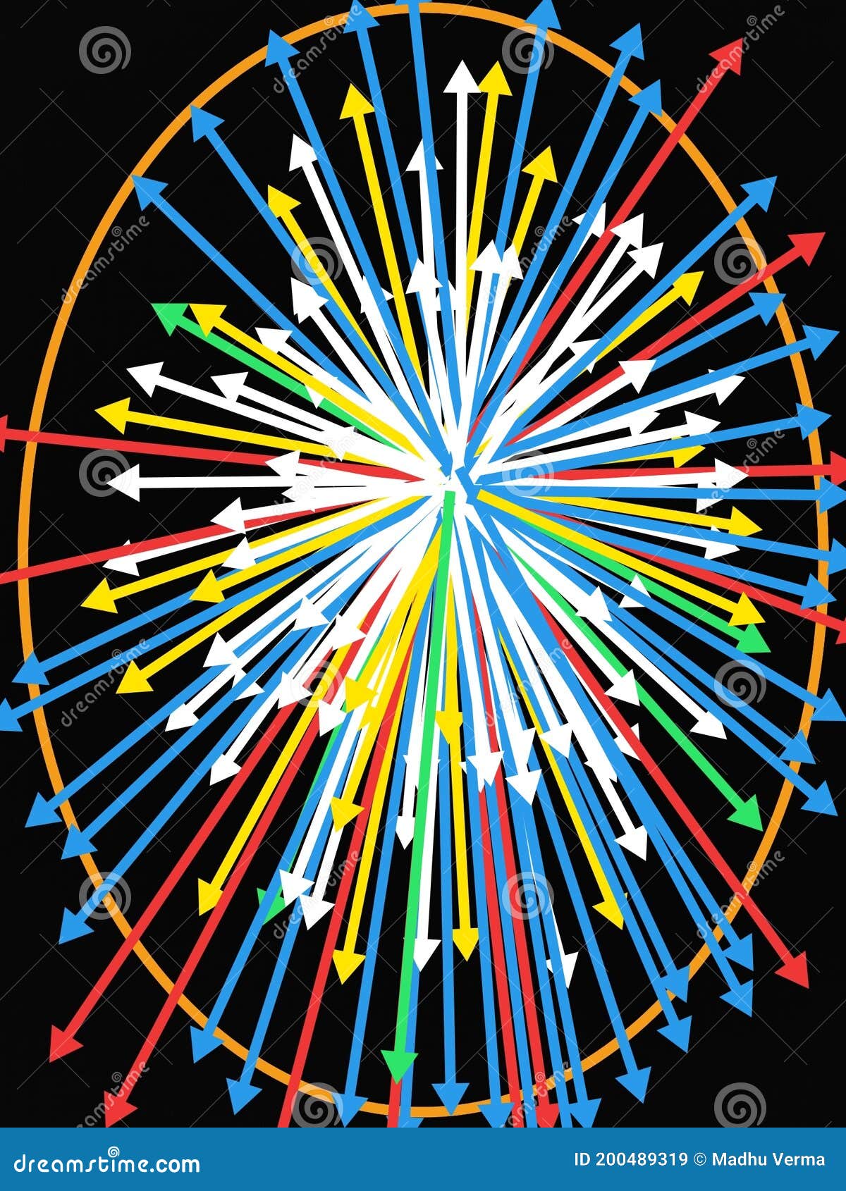 Multiple Sun Rays On Winter Road Texture Background Royalty-Free Stock ...