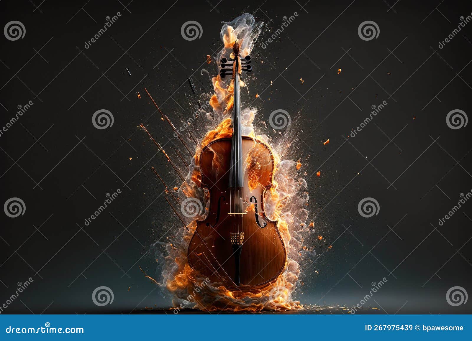 Explosive Cello Stock Illustrations – 1 Explosive Cello Stock ...