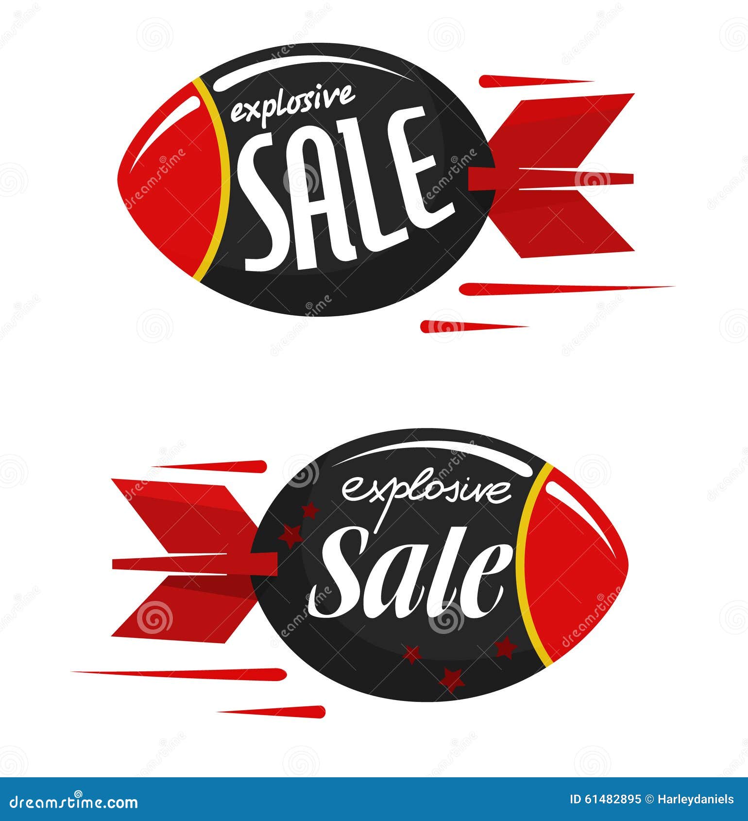 Explosive sale bomb stock vector. Illustration of power - 61482895