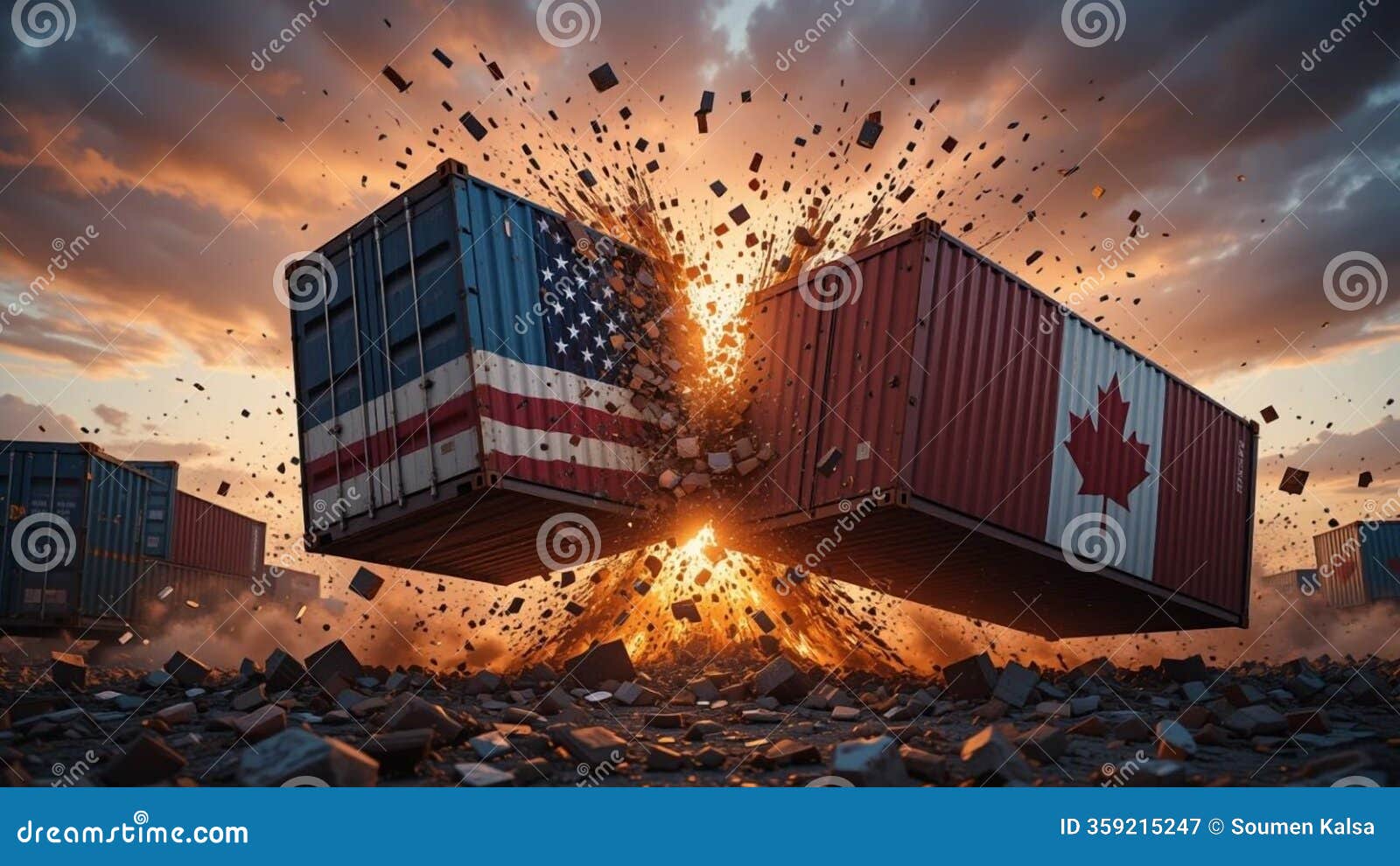 Containers With Explosive And Reactive Substances, Waste Of Chemical ...