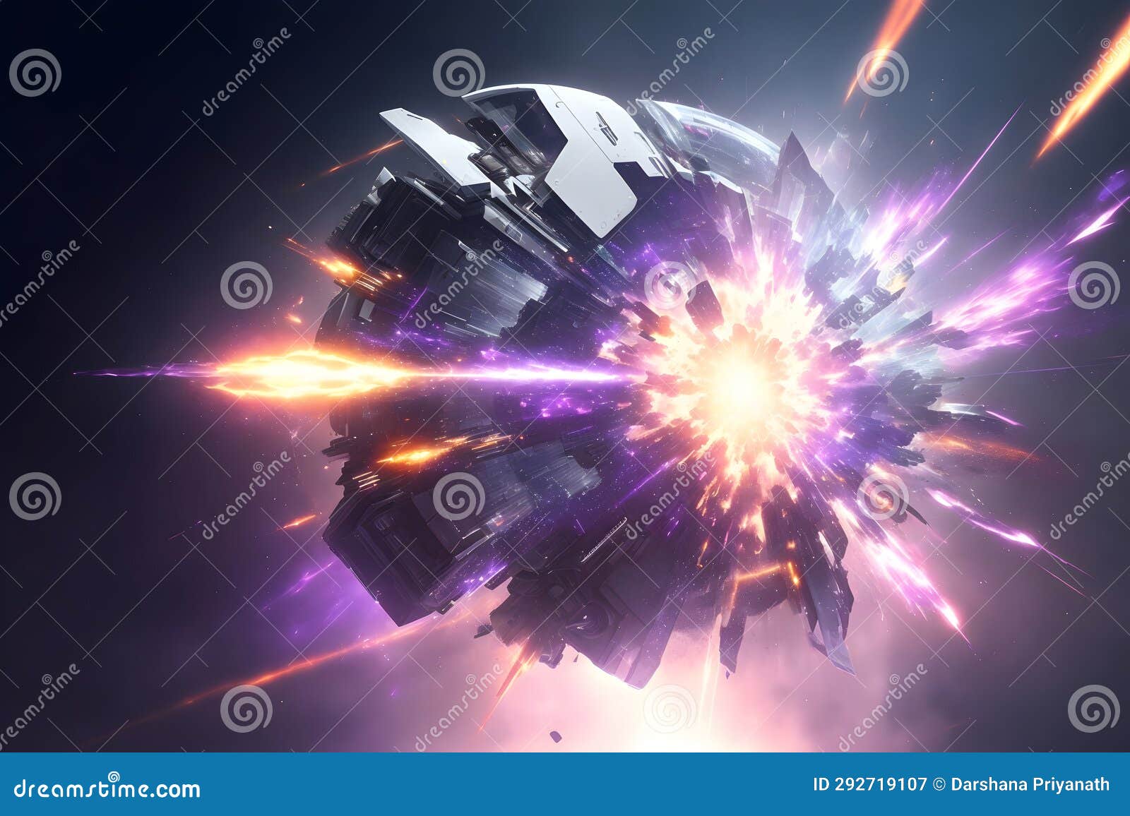 Explosive Transparency Elements. Elevate Your Sci-fi-themed Projects ...