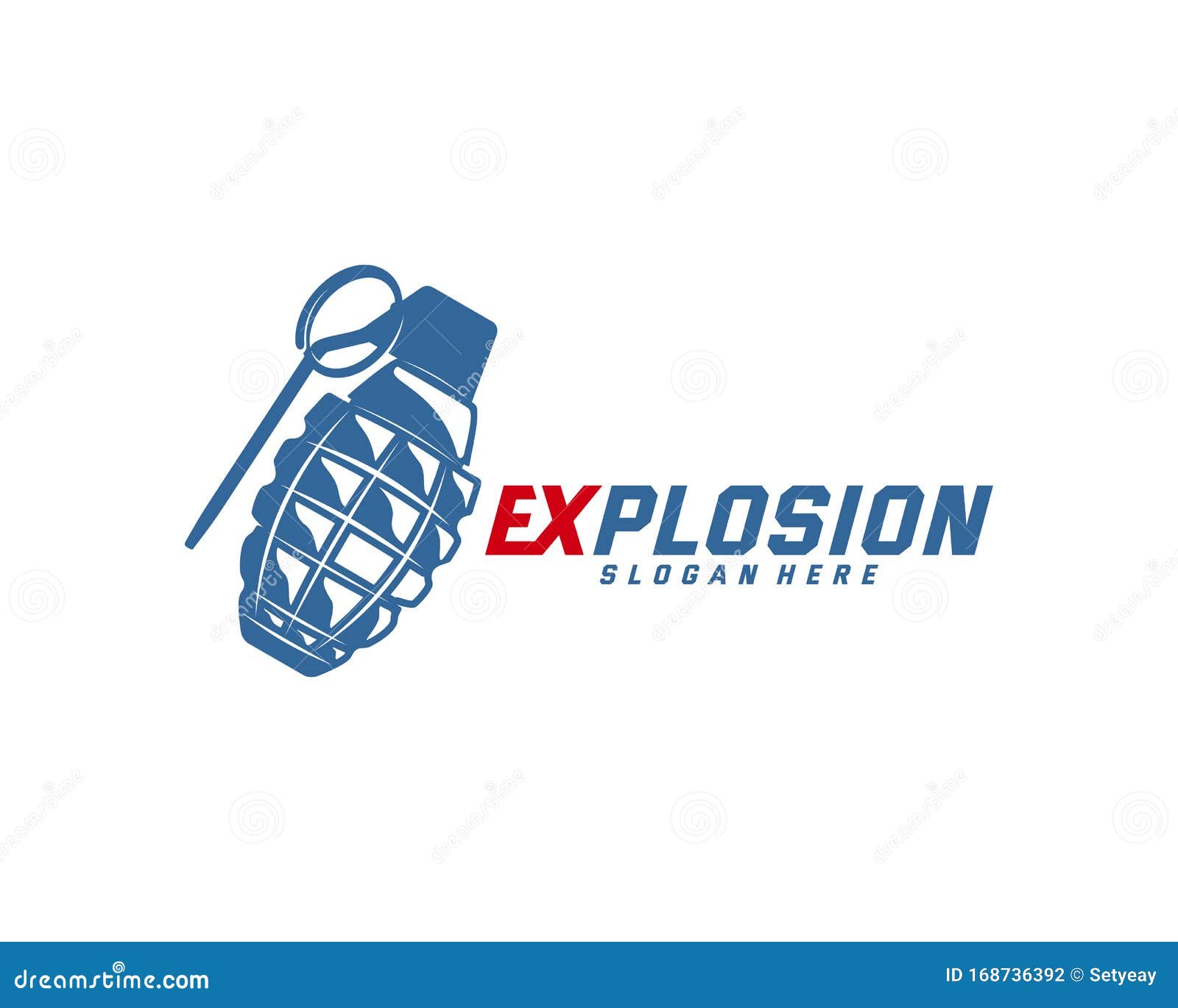 Explosive Weapon Logo Design Vector, Explosive Vector, Design ...