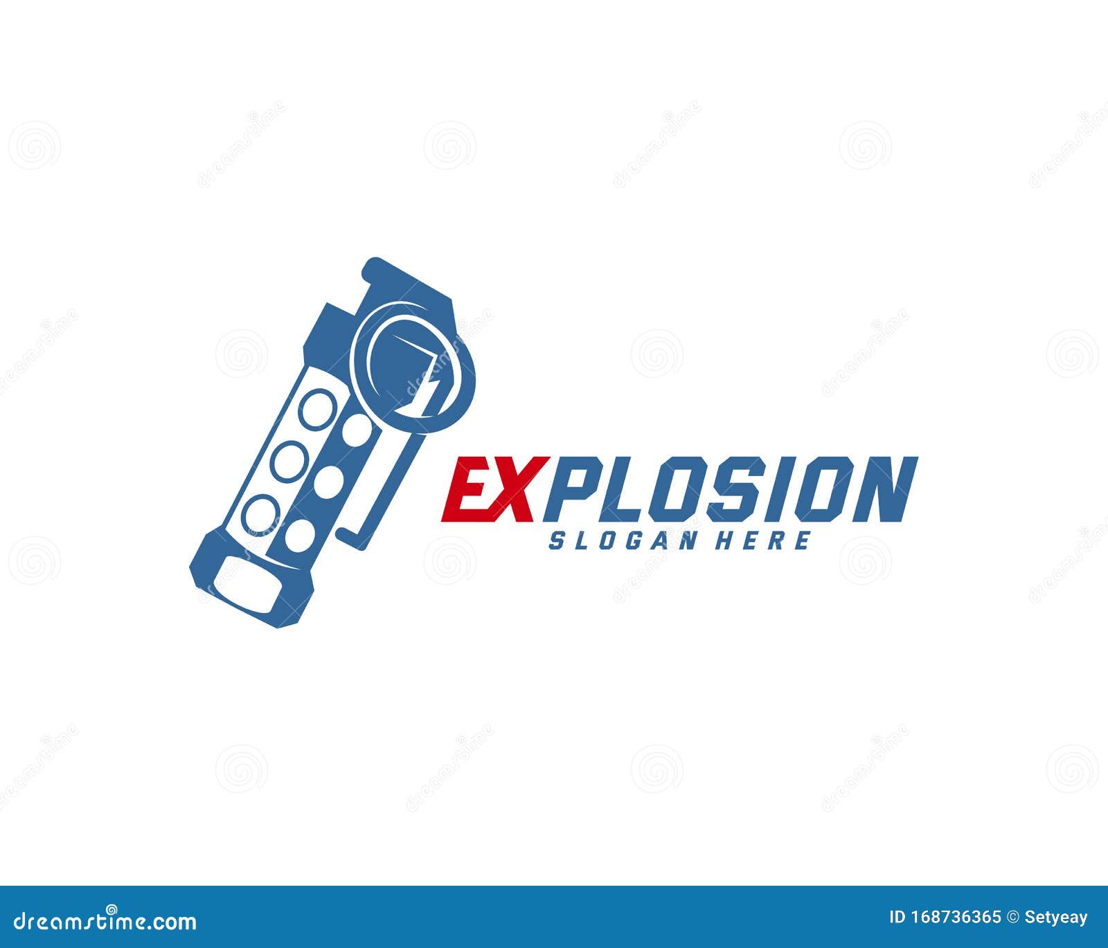 Explosive Weapon Logo Design Vector, Explosive Vector, Design ...