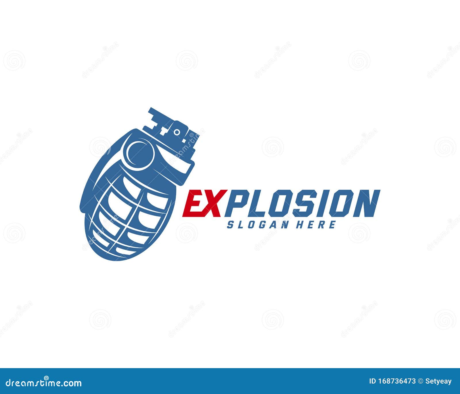 Explosive Weapon Logo Design Vector, Explosive Vector, Design ...