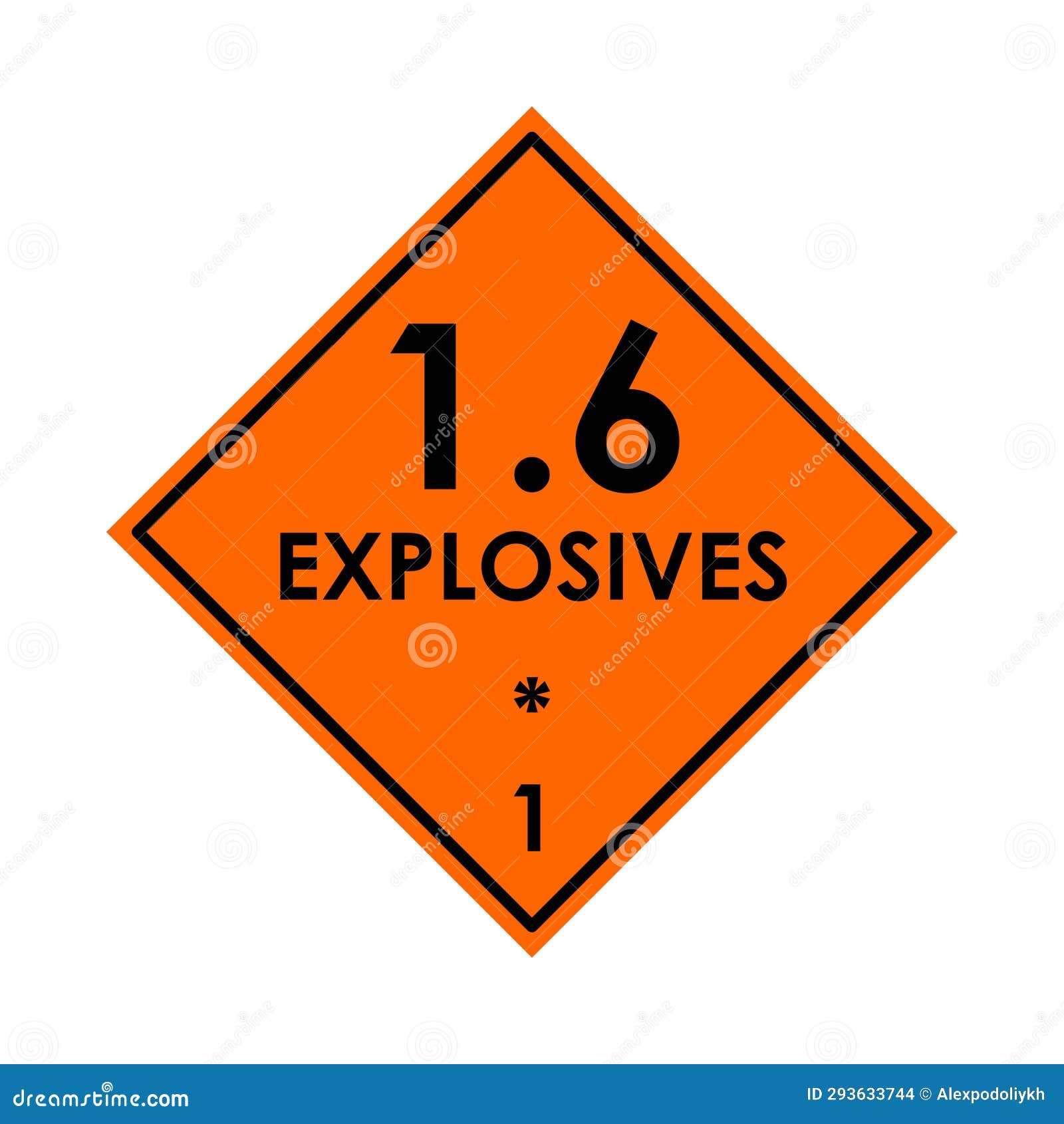 Explosives Color Element. Hazardous Material Stock Vector ...