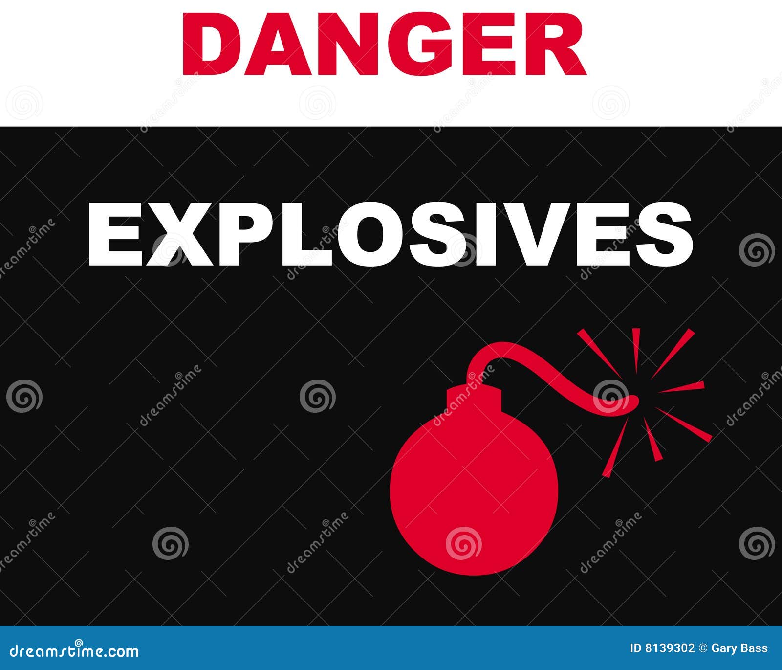 Explosives symbol stock illustration. Illustration of conceptual - 8139302