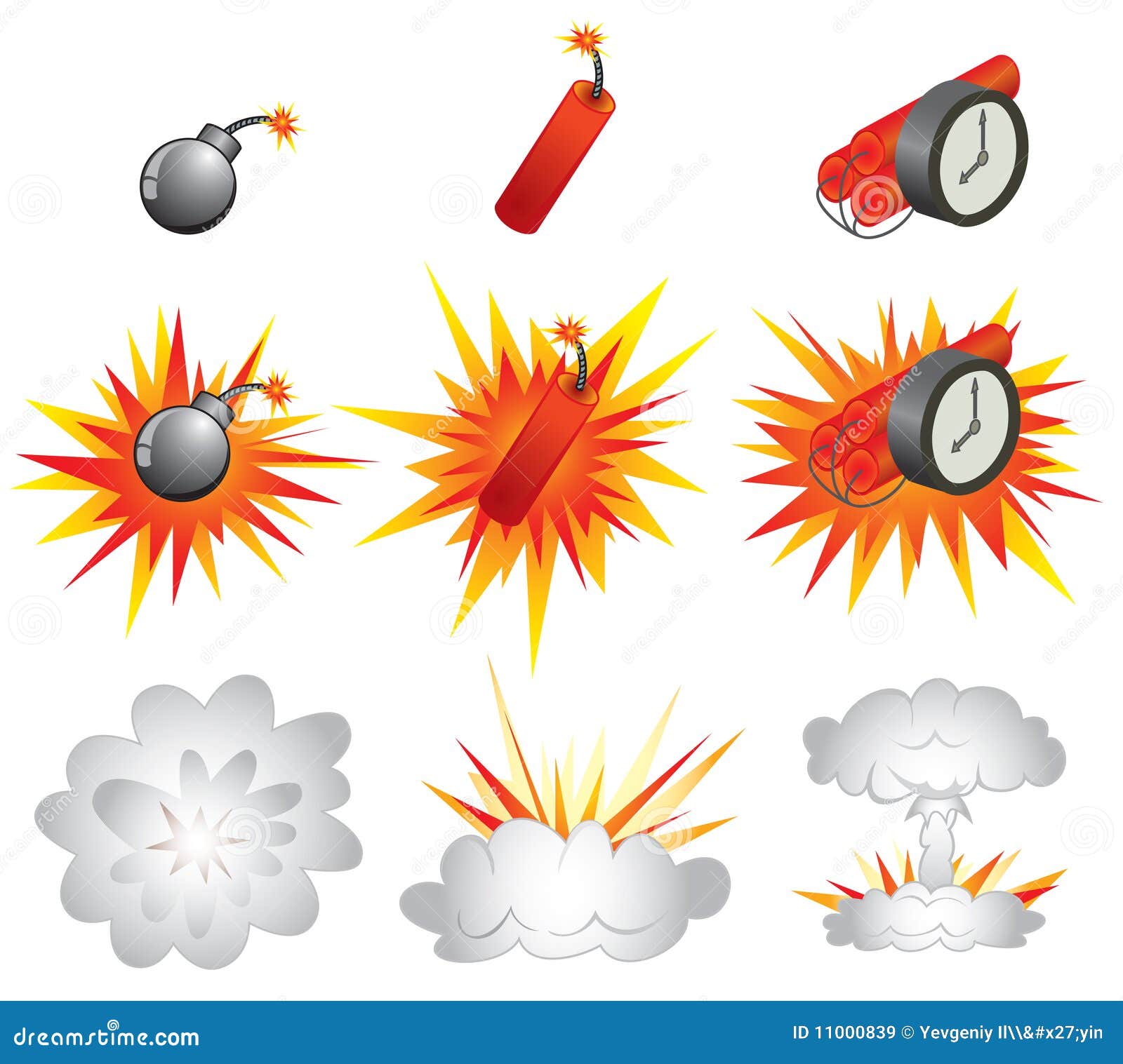 Explosivo ilustração do vetor. Ilustração de risco, trinitrotolueno ...