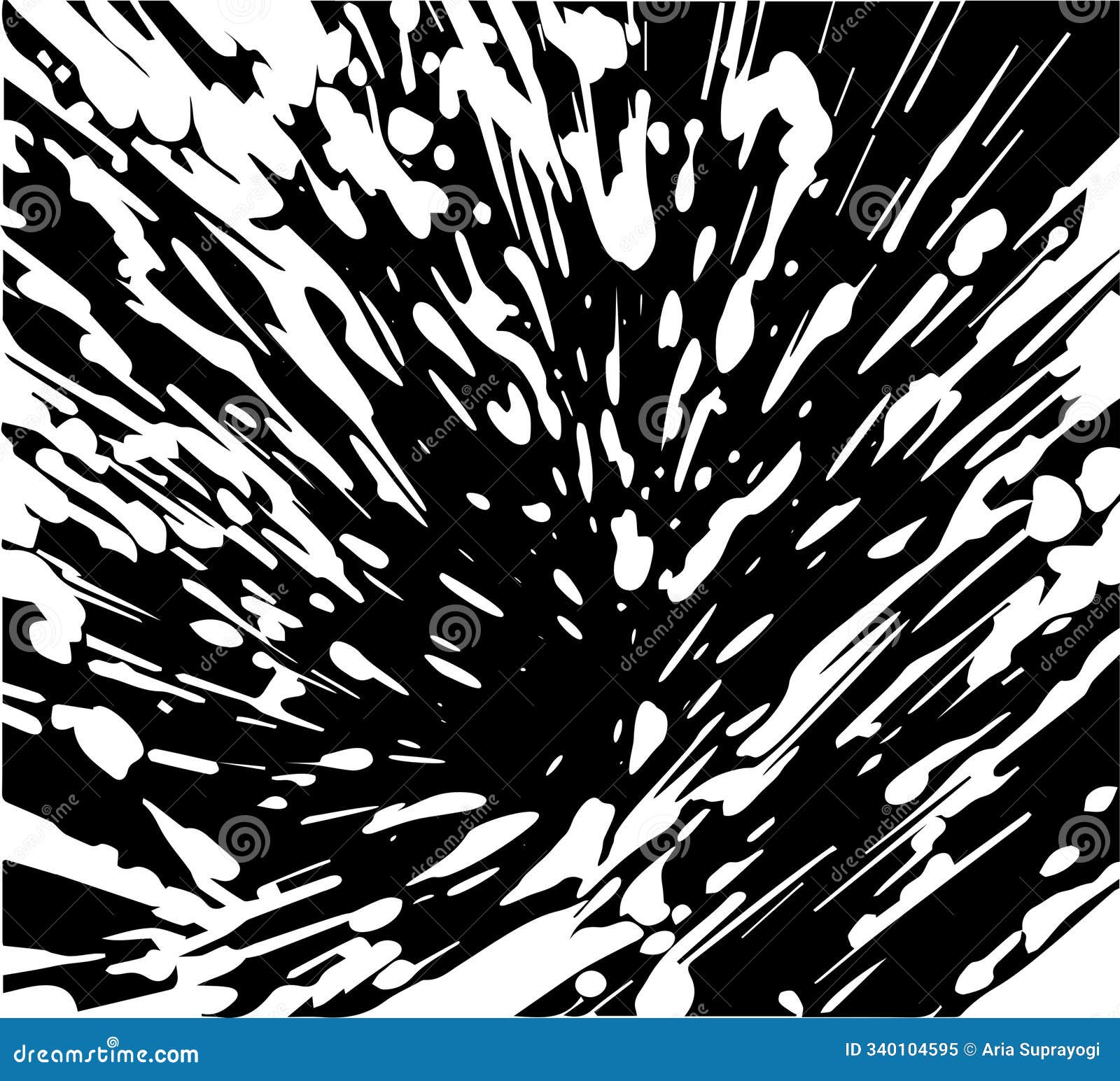 Explotion Texture Vector Back and White Stock Illustration ...