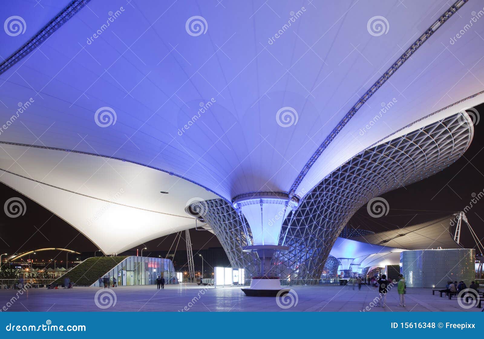 EXPO 2010 Shanghai editorial stock photo. Image of pavillon - 15616348