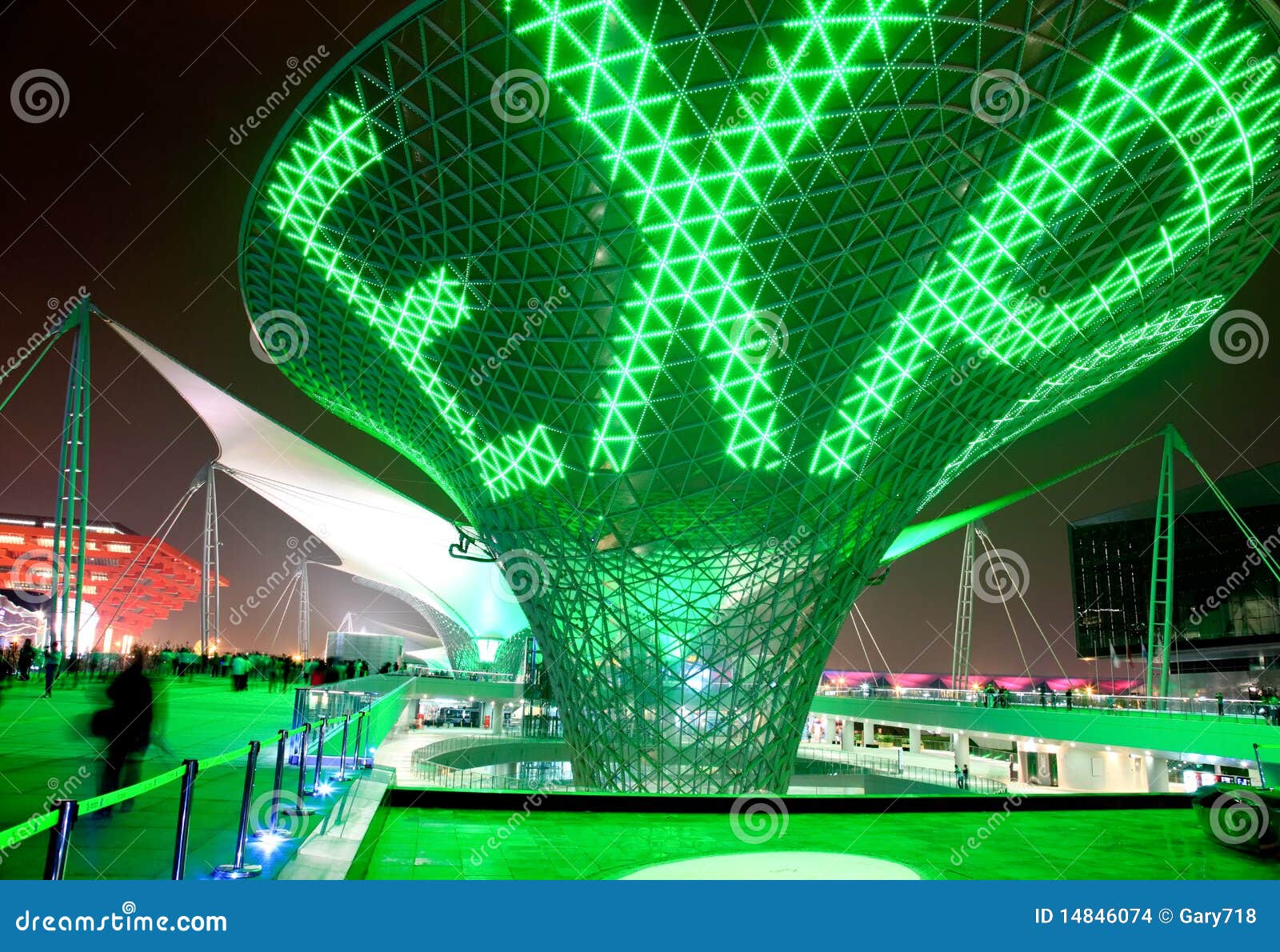 The Expo Boulevard at World Expo in Shanghai Editorial Stock Image ...