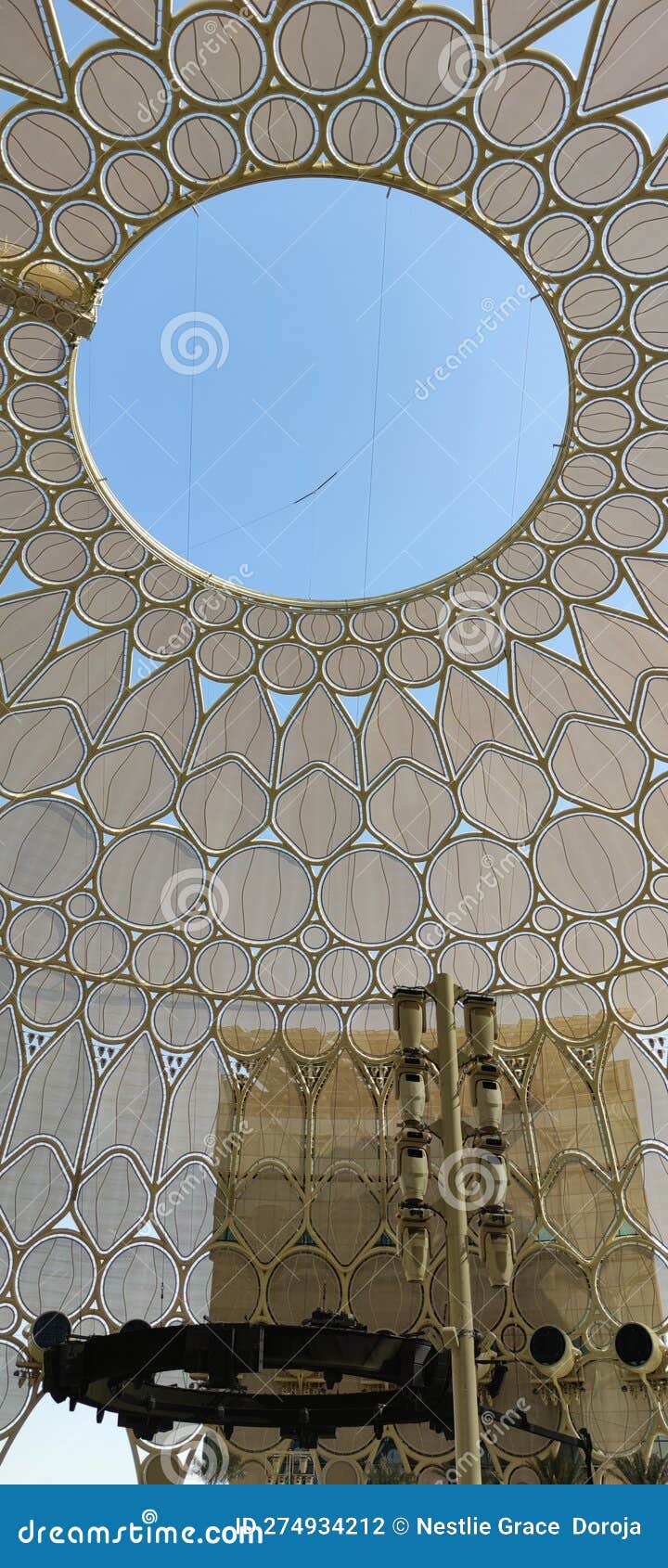 Expo 2020 Circle Dome Architecture Editorial Photography - Image of ...