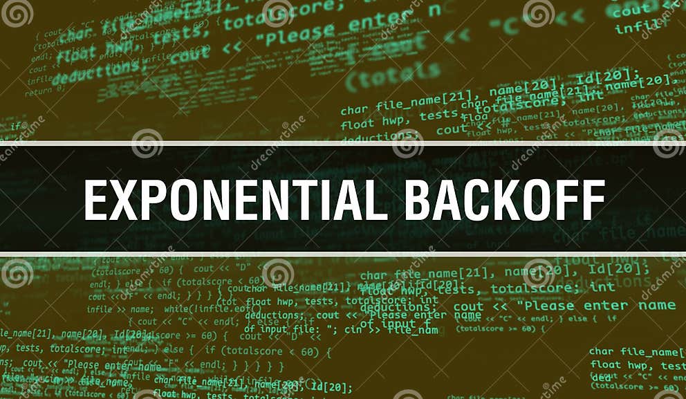 Exponential Backoff Concept with Random Parts of Program Code ...