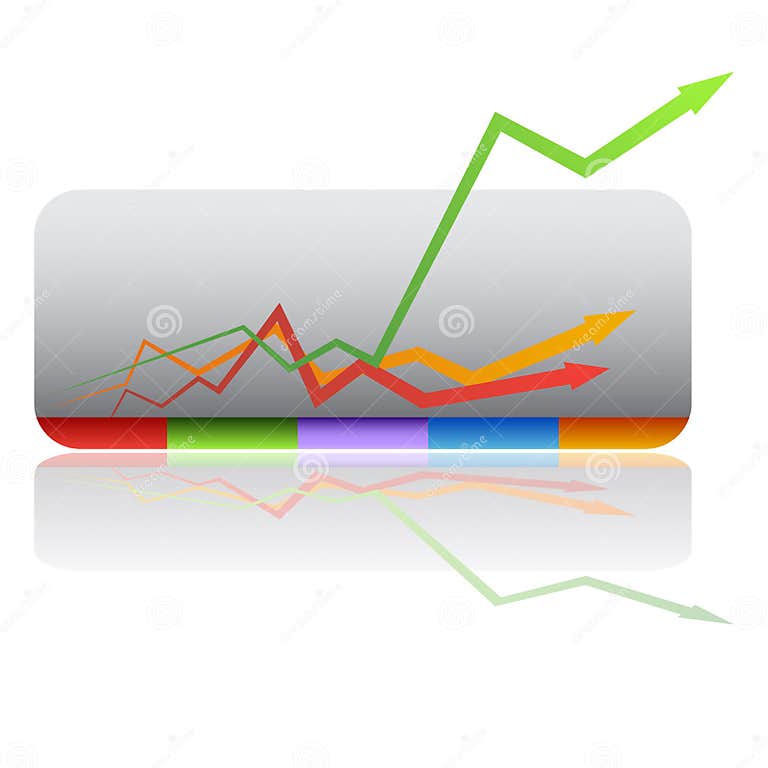 Exponential Growth Chart stock vector. Illustration of exponential ...