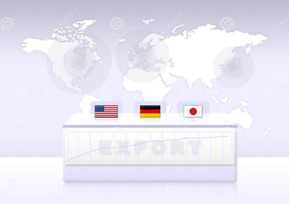 Export stock illustration. Illustration of artwork, statistic - 2075791