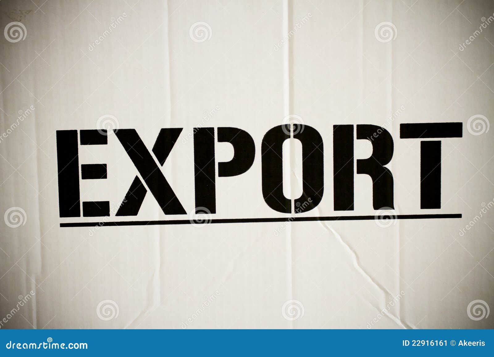 Export box stock image. Image of export, economy, parcel - 22916161