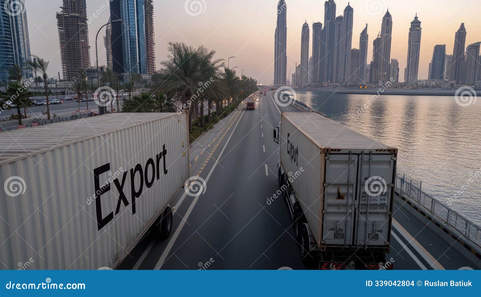 Export Container: Sturdy Shipping Box Labeled Export, International ...