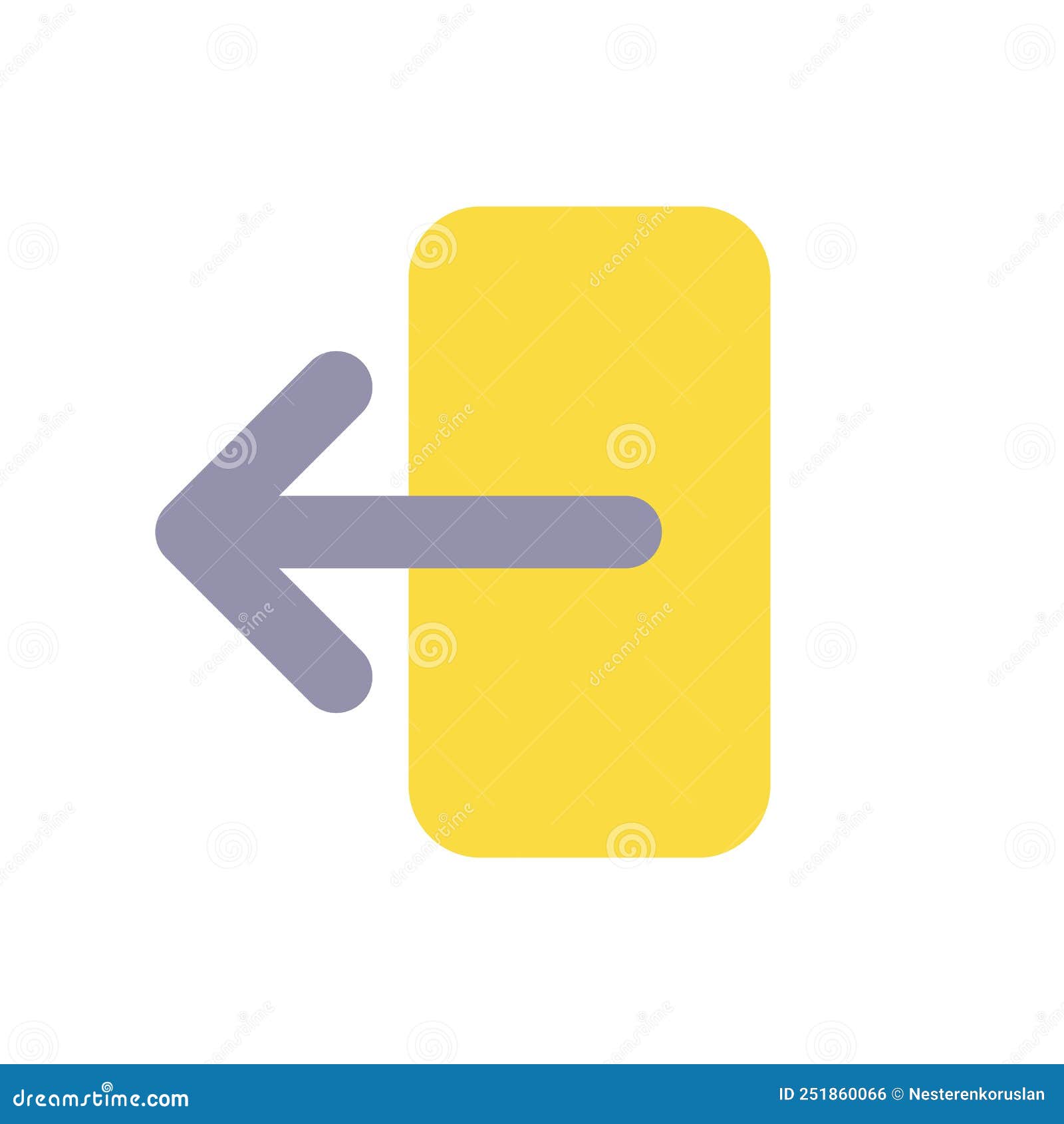 Export Data Flat Color Ui Icon Stock Vector - Illustration of copy, isolated: 251860066