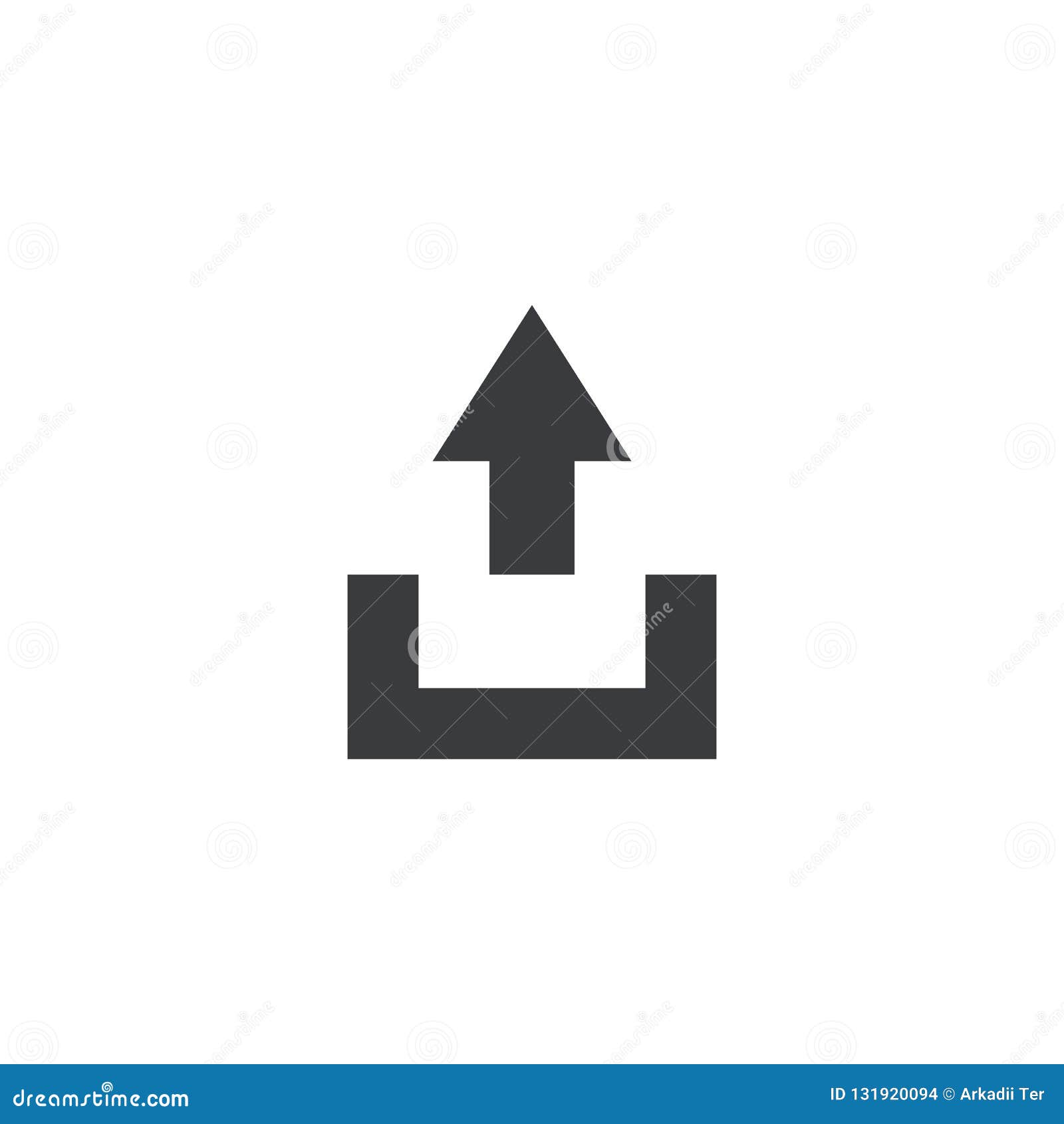 Export File Icon. Upload Sign. Share Document Symbol. Interface Button ...