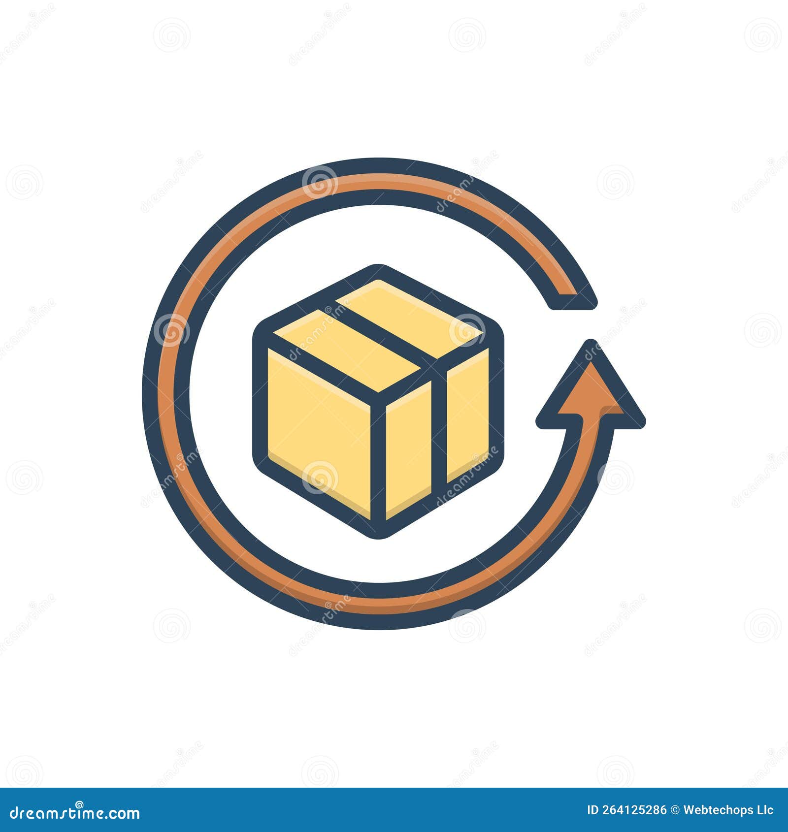 Color Illustration Icon for Export, Exportation and Smuggle Stock ...