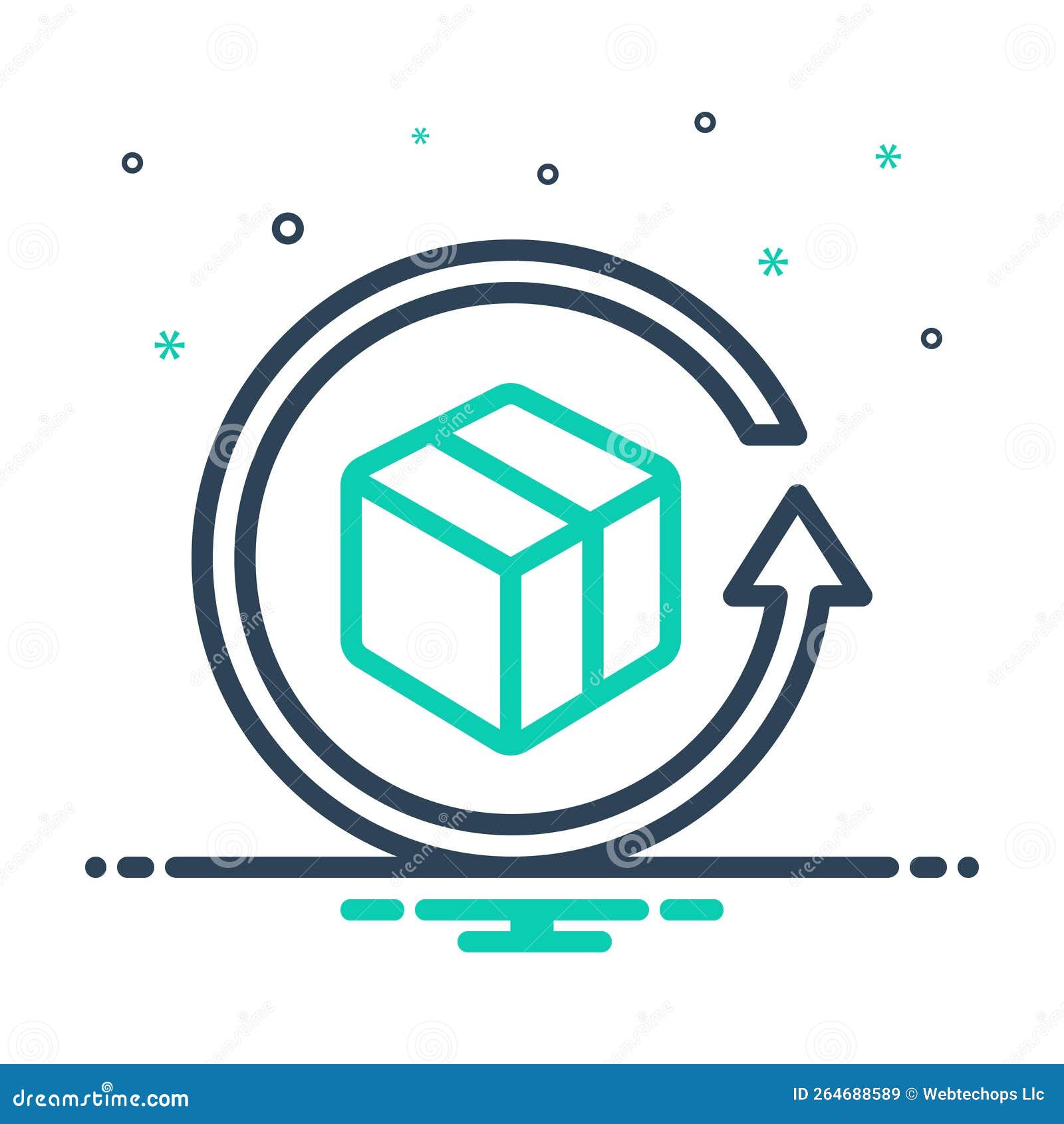 Mix Icon for Export, Exportation and Smuggle Stock Illustration ...