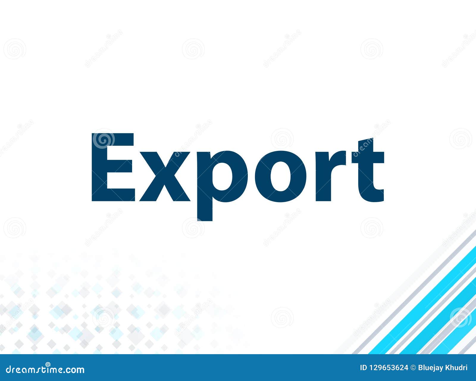Export Modern Flat Design Blue Abstract Background Stock Illustration ...
