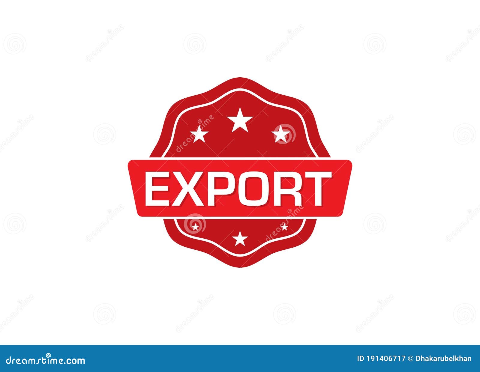 Export Label Sticker,Export Badge Sign Stock Vector - Illustration of ...