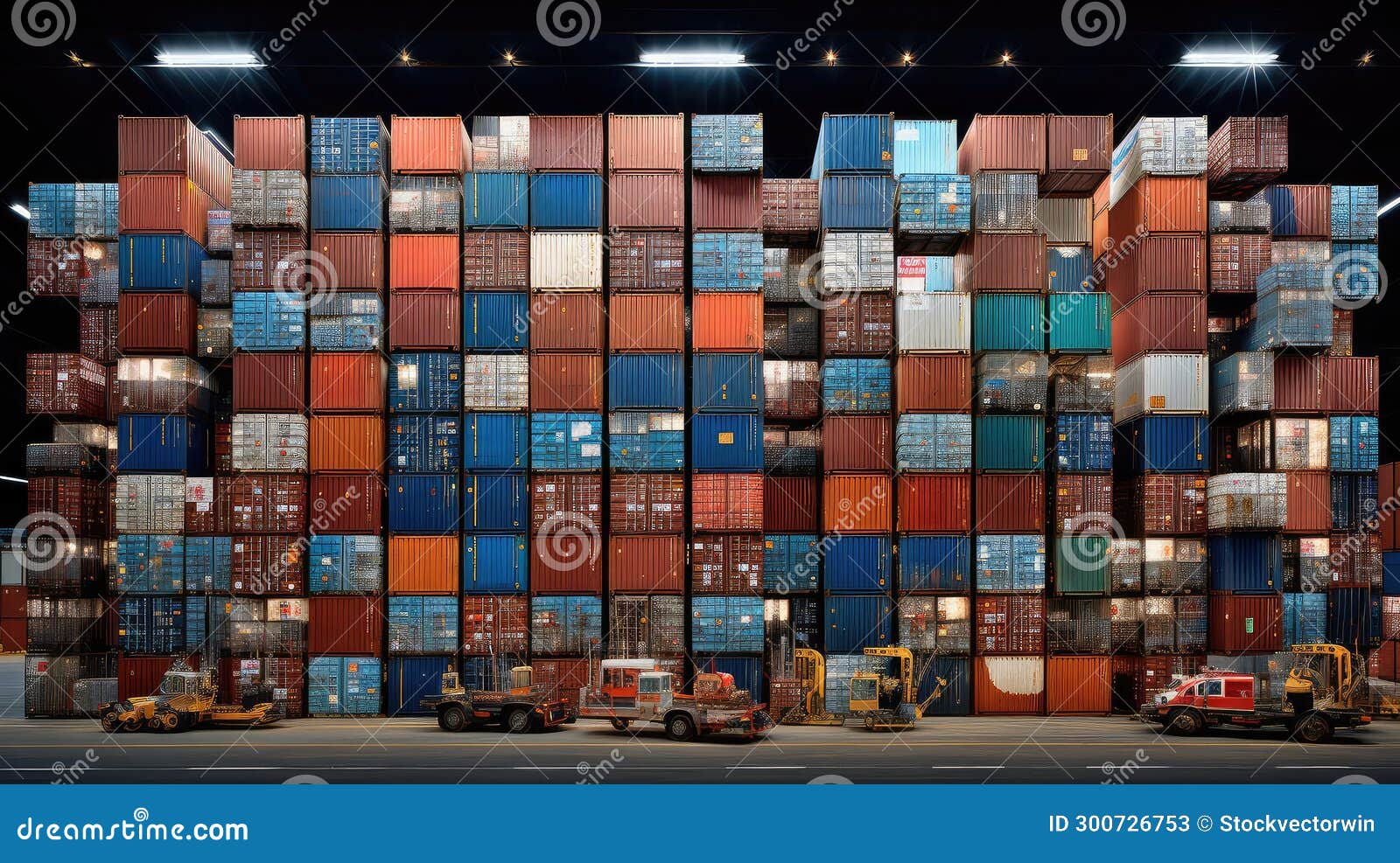 Export Merchandise Ship Cargo Stock Image - Image of ship ...