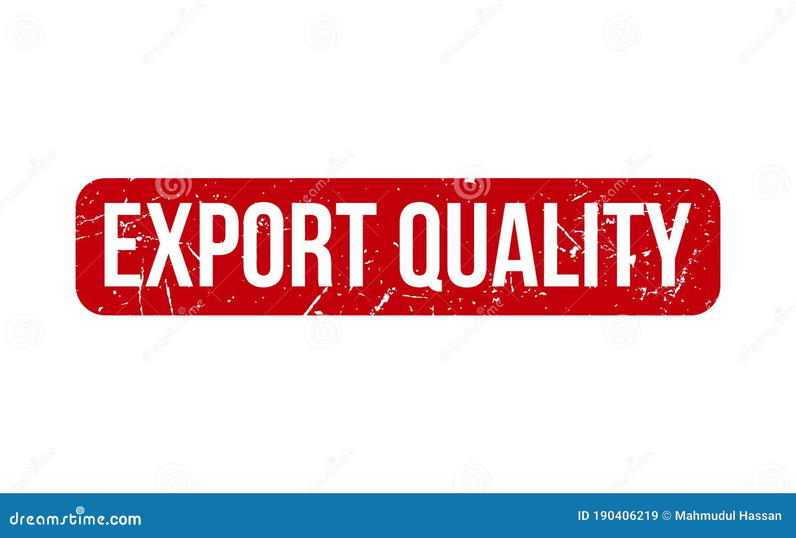 Export Quality Rubber Stamp. Red Export Quality Rubber Grunge Stamp ...