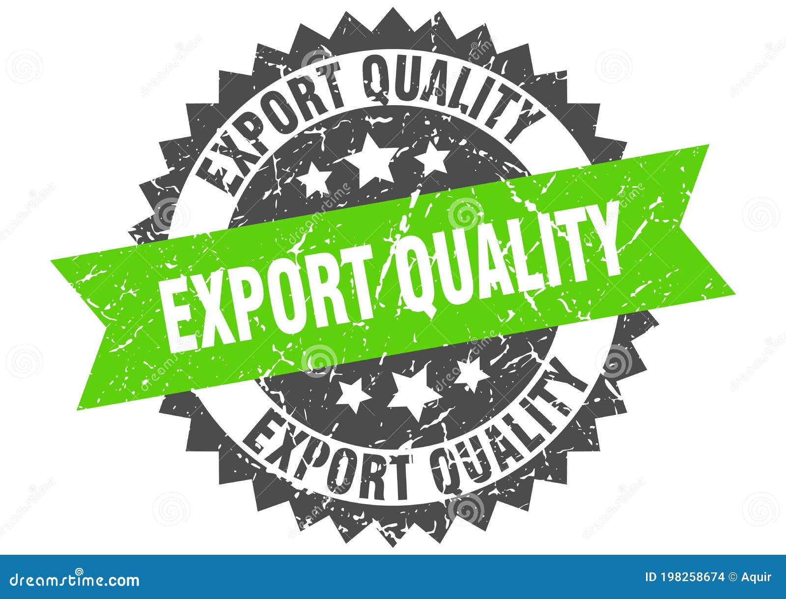 Export Quality Stamp. Export Quality Grunge Round Sign Stock Vector ...