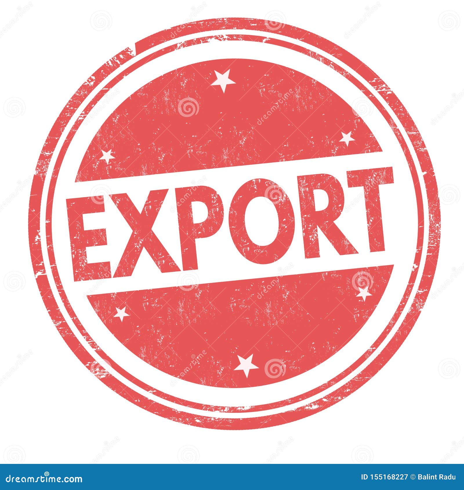 Export sign or stamp stock vector. Illustration of exporting - 155168227