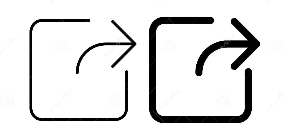 Export vecor icon set stock illustration. Illustration of connection ...