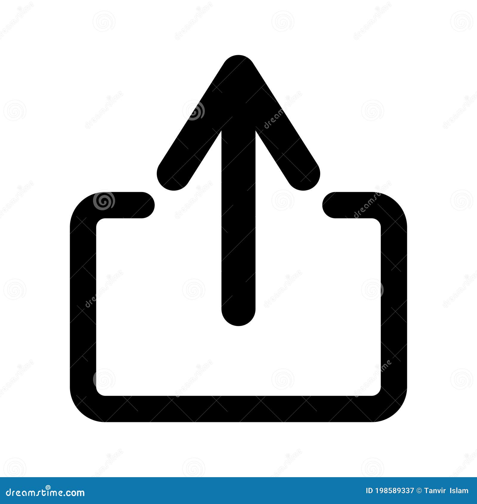 Export Vector Icon stock vector. Illustration of pink - 198589337