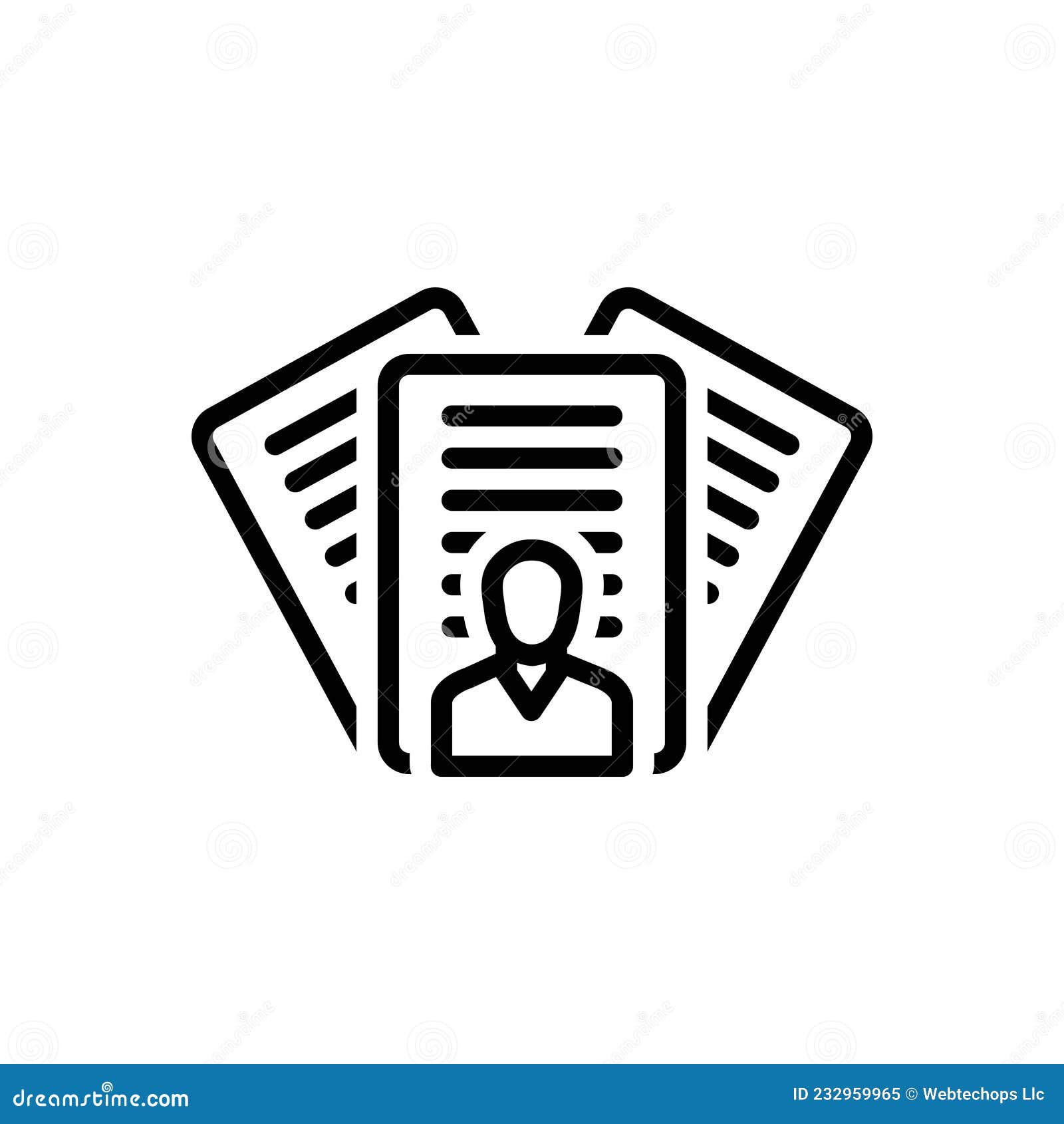 Black Line Icon for Expose, Reveal and Declare Stock Vector ...