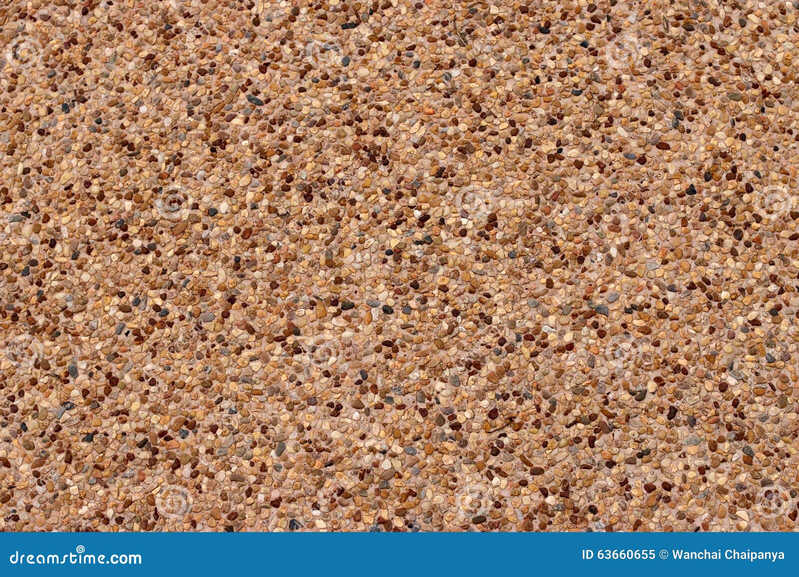 Exposed Aggregate Concrete Texture Background Stock Image - Image of ...