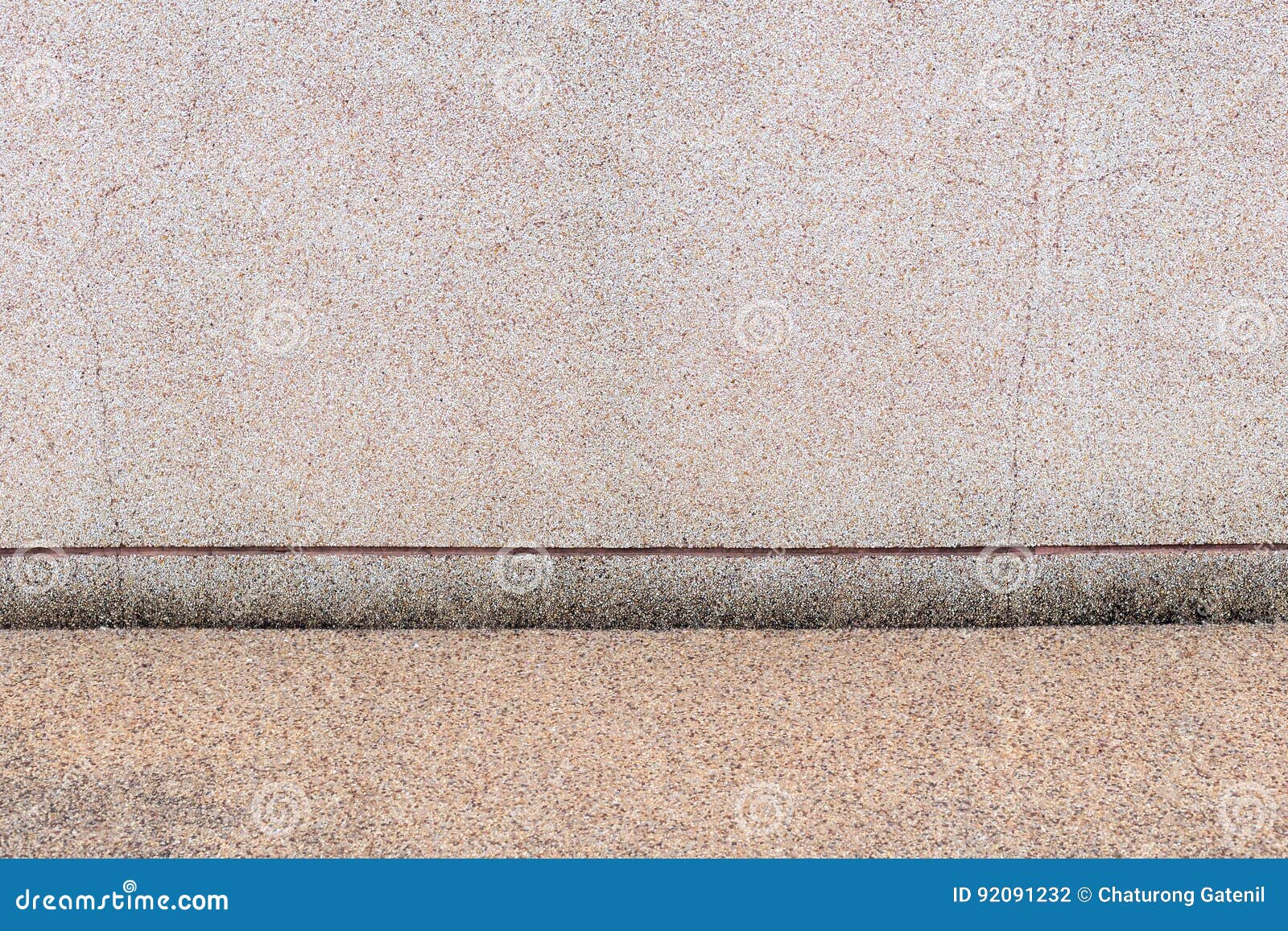 Exposed Aggregate Gravel Wall and Floor Stock Photo - Image of ...