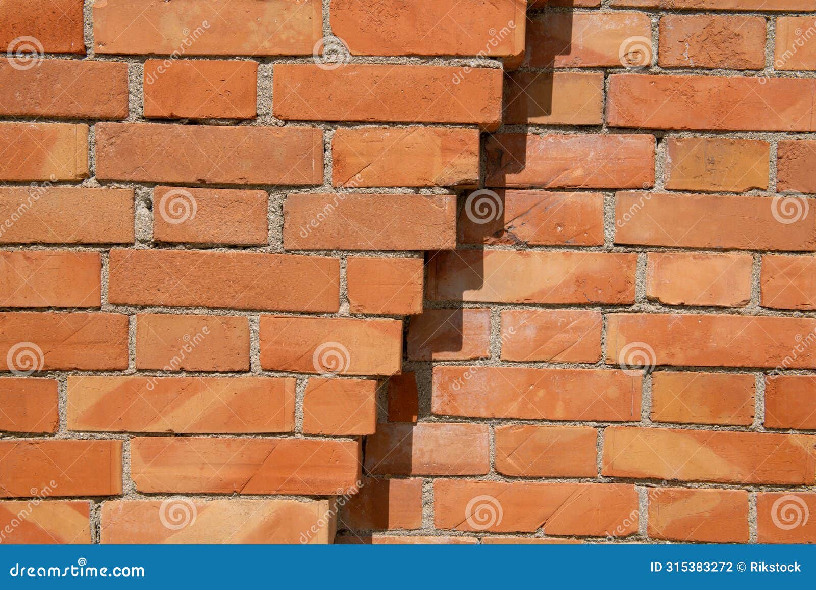 Exposed Brick Wall, Construction Detail of a Wall with Decorative ...