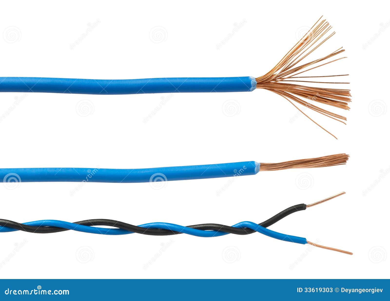 Exposed cables and wires stock image. Image of information - 33619303