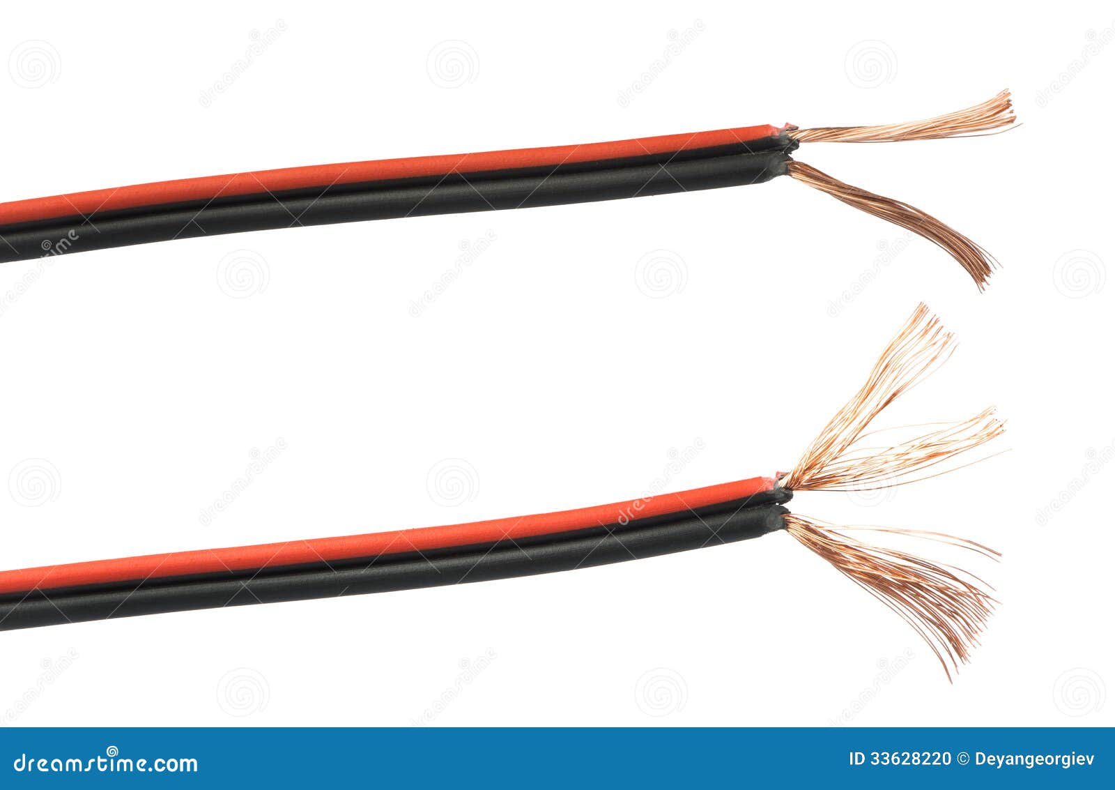 Exposed cables and wires stock photo. Image of electricity - 33628220