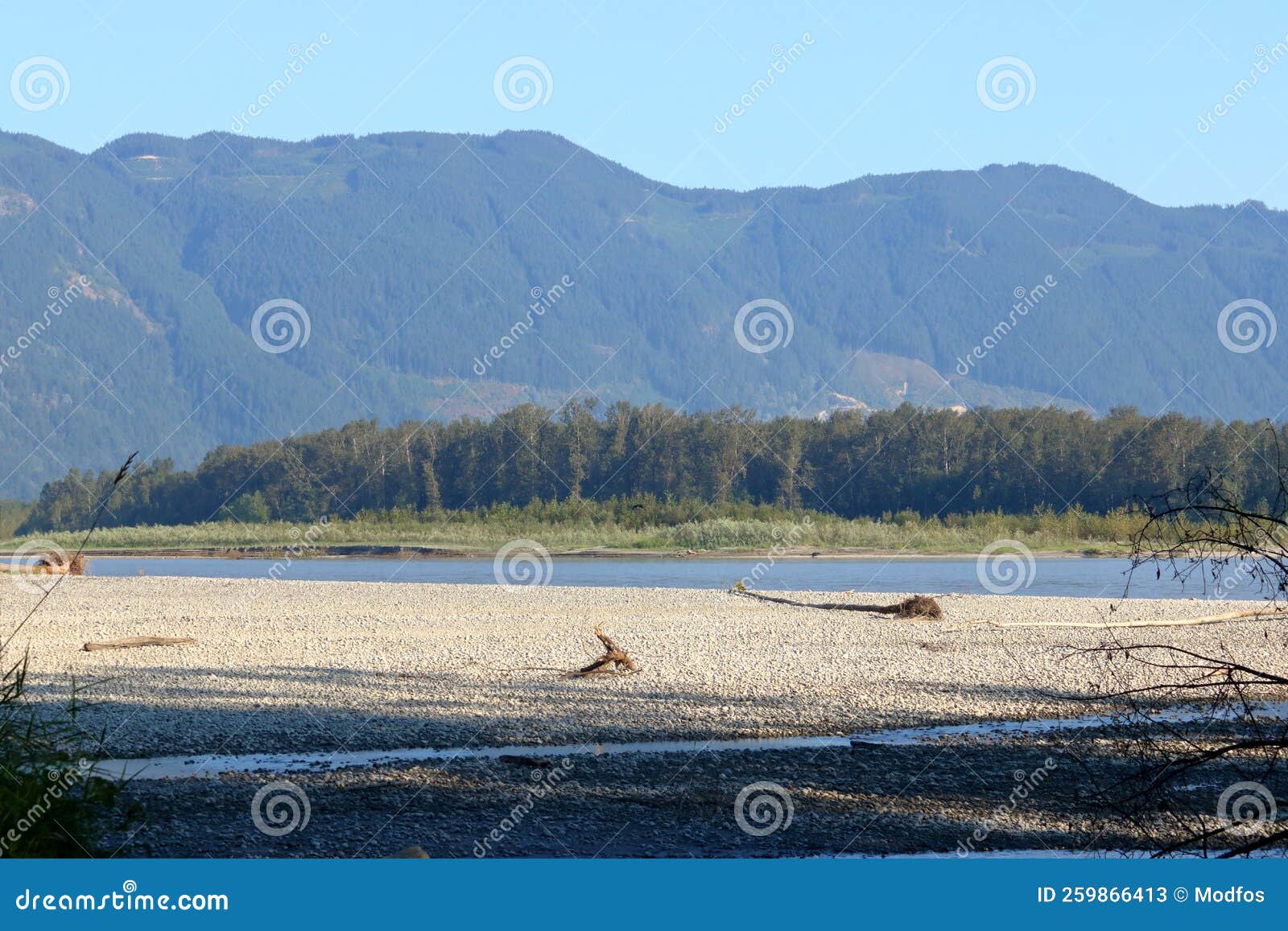 Exposed Riverbed and Global Warming Stock Image - Image of exposed ...