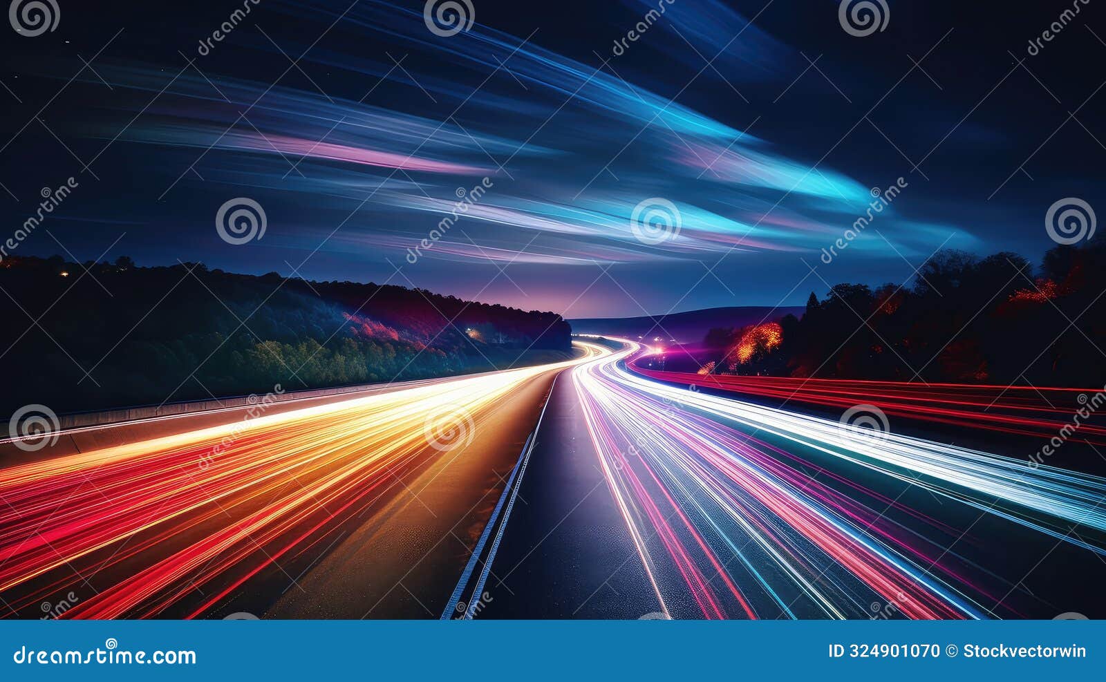 Exposure lights effect stock illustration. Illustration of colors ...