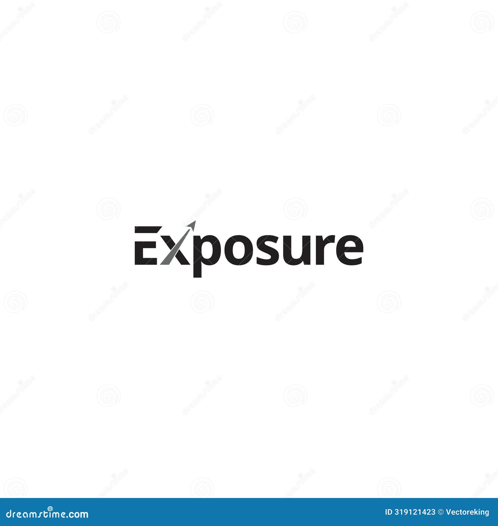 Exposure stock vector. Illustration of exposure, business - 319121423