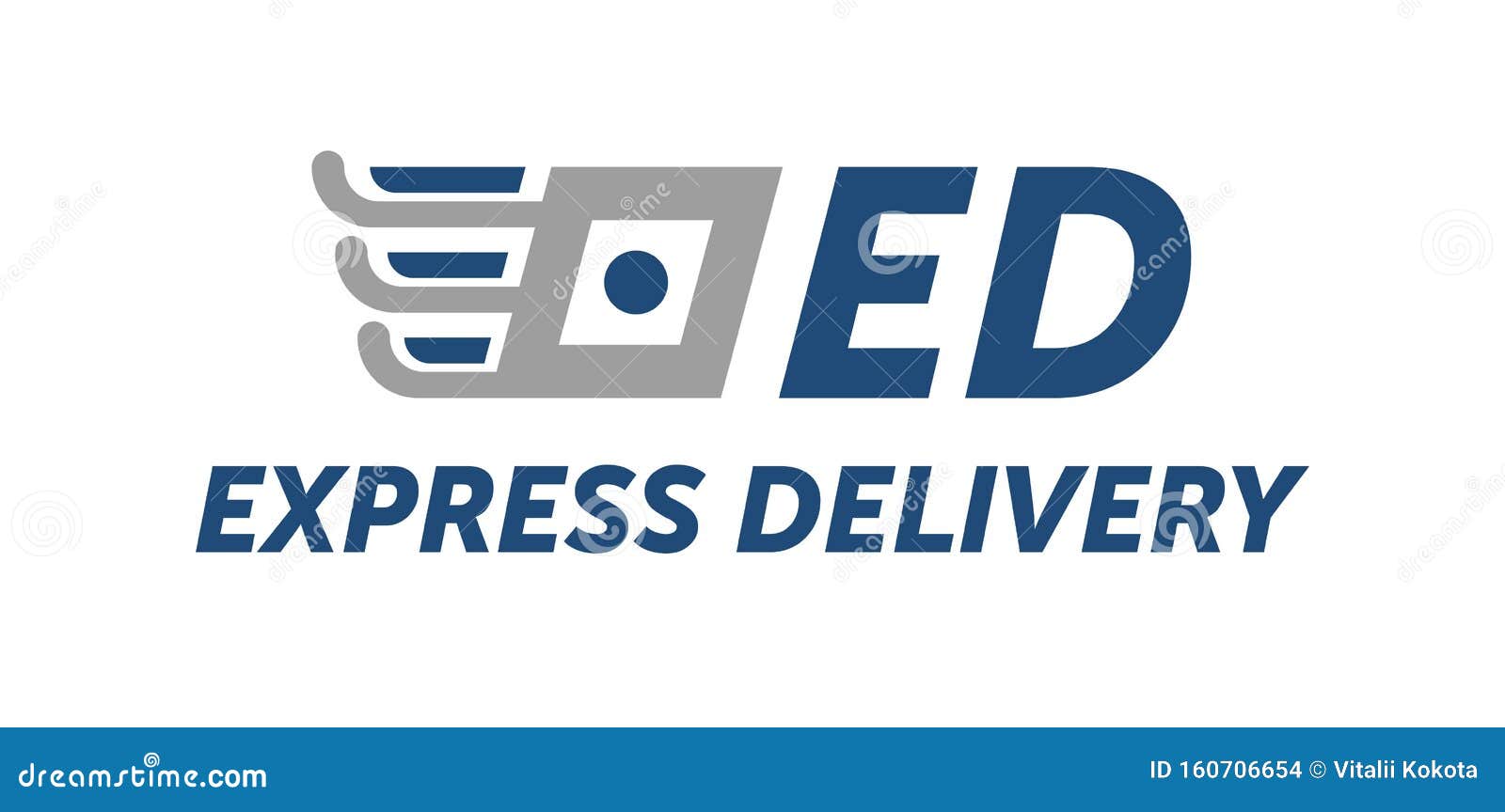 Express Delivery Logo Template. Express Delivery Symbols. Vector Stock ...