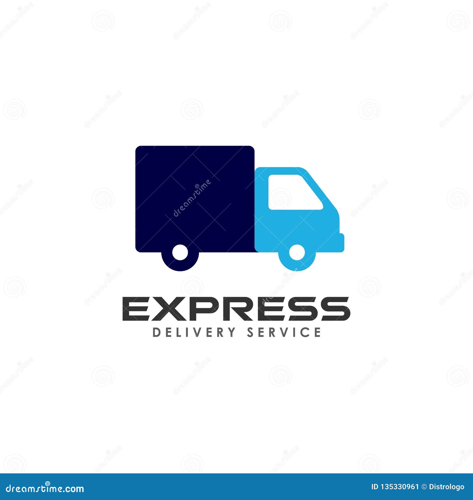 Express Delivery Services Logo Design. Courier Logo Design Template ...